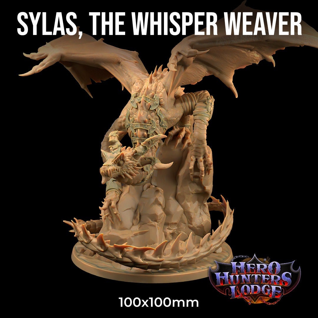 Sylas, the Whisper Weaver | 3D Printed | Dungeons and Dragons | Mini ...