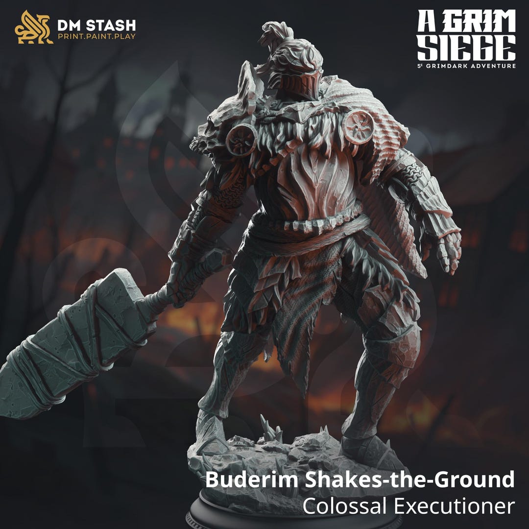 Buderim “shakes-the-ground” – Colossal Executioner | 3D Printed ...