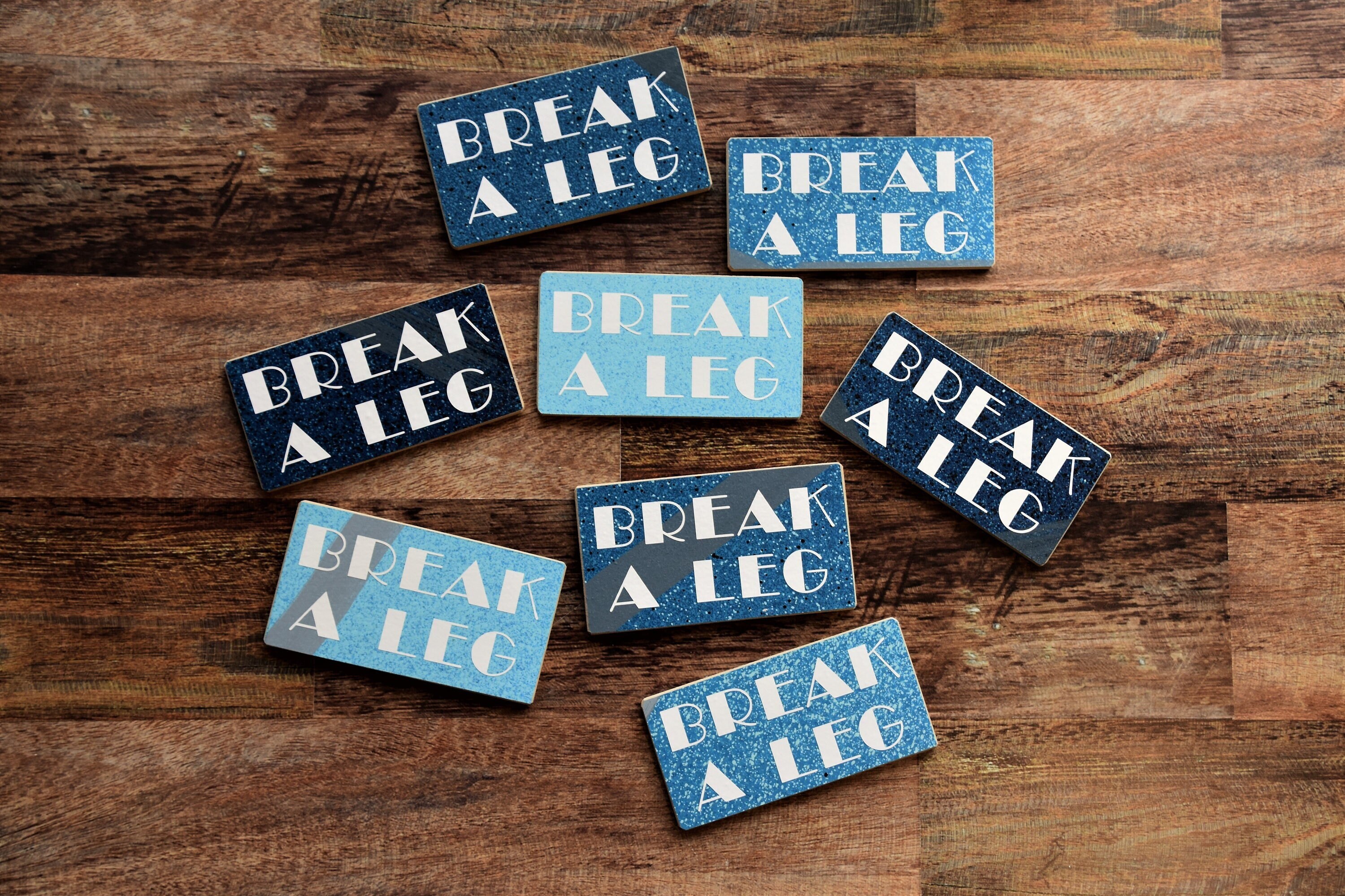 Break A Leg Block Theatre Décor Sign Good Luck Gift Happy - Etsy