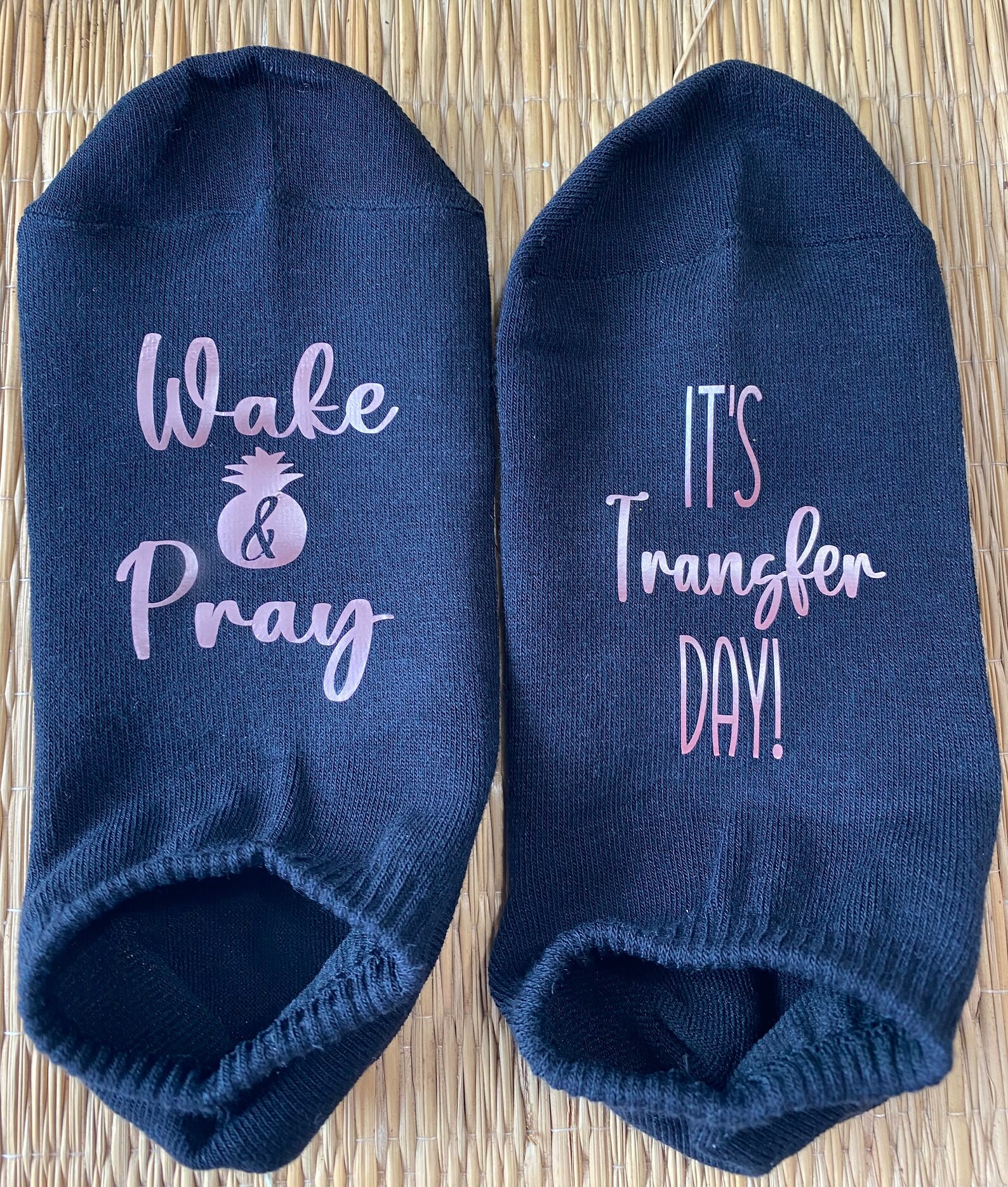 IUI/ IVF Transfer Day Socks, IVF Socks, Transfer Day Socks, Infertility ...