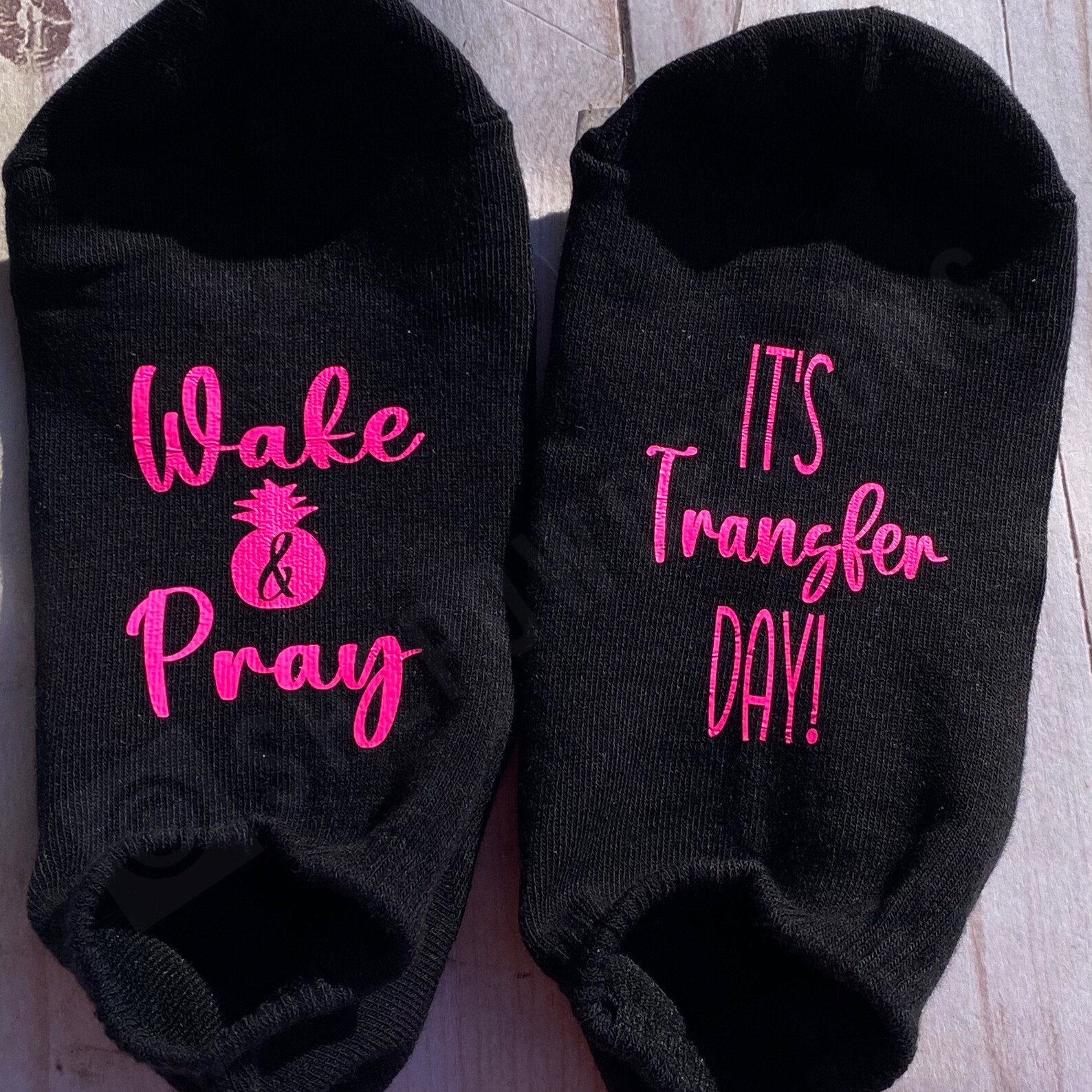 IUI/ IVF Transfer Day Socks, IVF Socks, Transfer Day Socks, Infertility ...