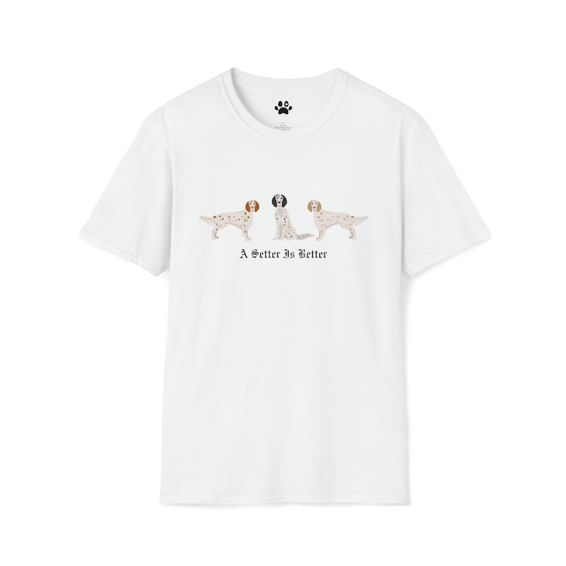 English Setter, English Setter Shirt, Llewellin Setter, English Setter ...
