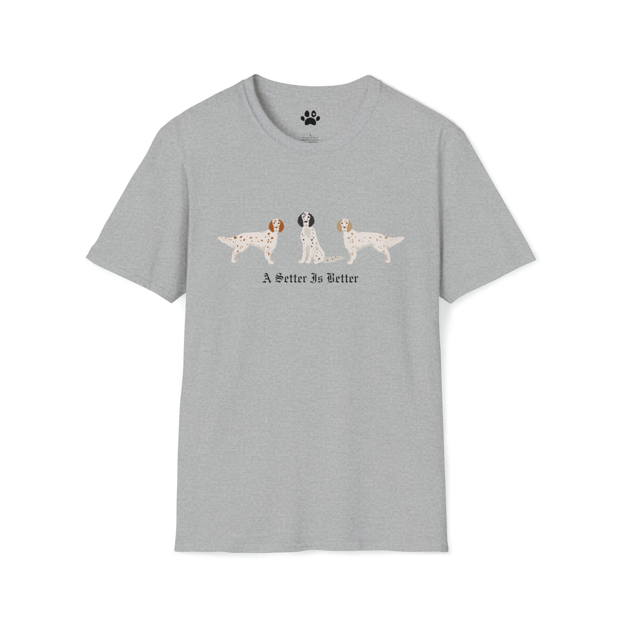 English Setter, English Setter Shirt, Llewellin Setter, English Setter ...