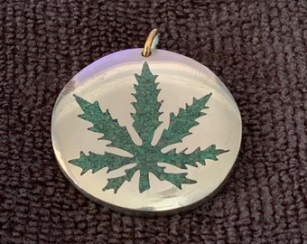 Turquoise Pot Leaf - Etsy