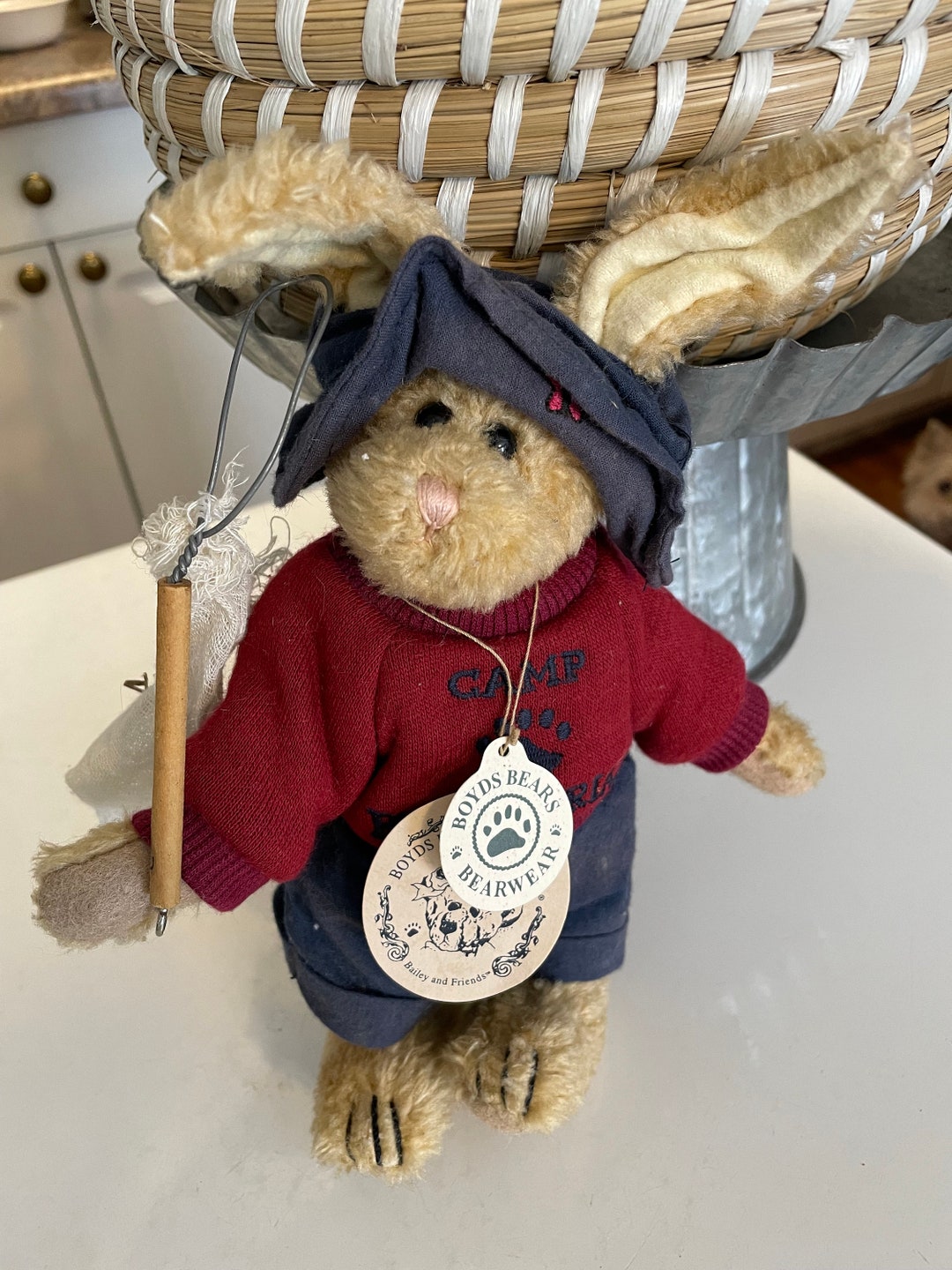 Vintage Boyd's Bears Rabbit: Emily Babbit, 9-inch Camp Gear Plush - Etsy