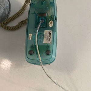 Vintage Clear Transparent Landline Telephone 1980's Light up Unisonic ...