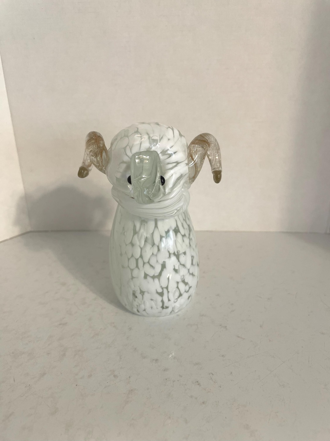 Glass Ram Sheep Paperweight Hand Blown Possibly Heavy 4.5-inch Tall - Etsy
