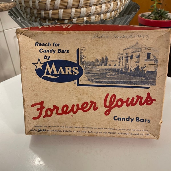 Mars Candy Bar - Etsy