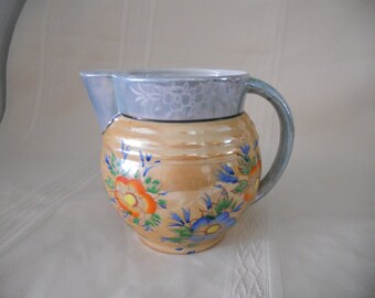 Luster Ware Pitcher | Etsy