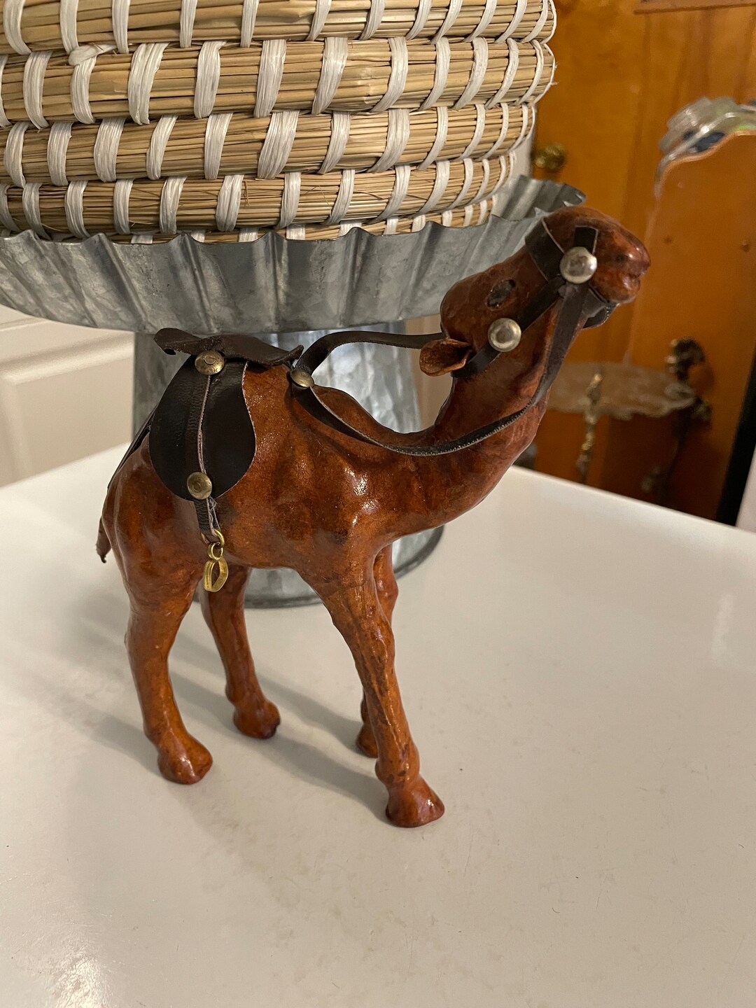 Papier Mache Camel With Saddle and Reins - Etsy