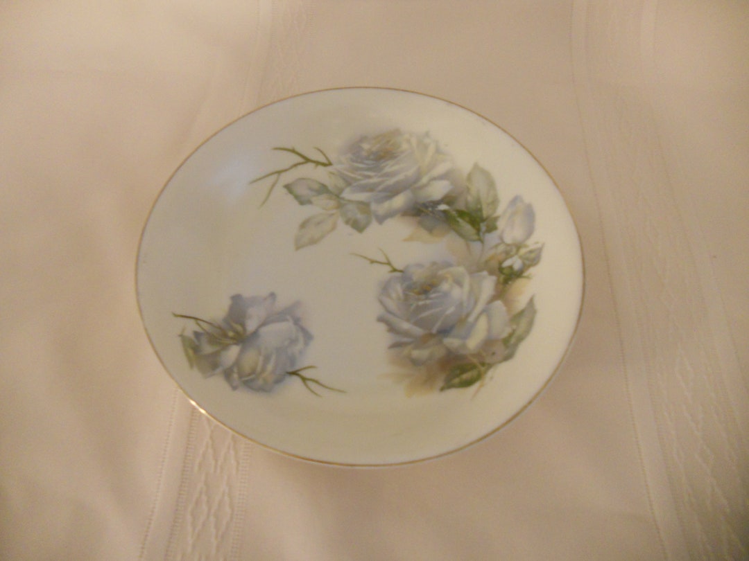 Vintage Welmar Germany Porcelain Serving Bowl Ivory With Gray - Etsy