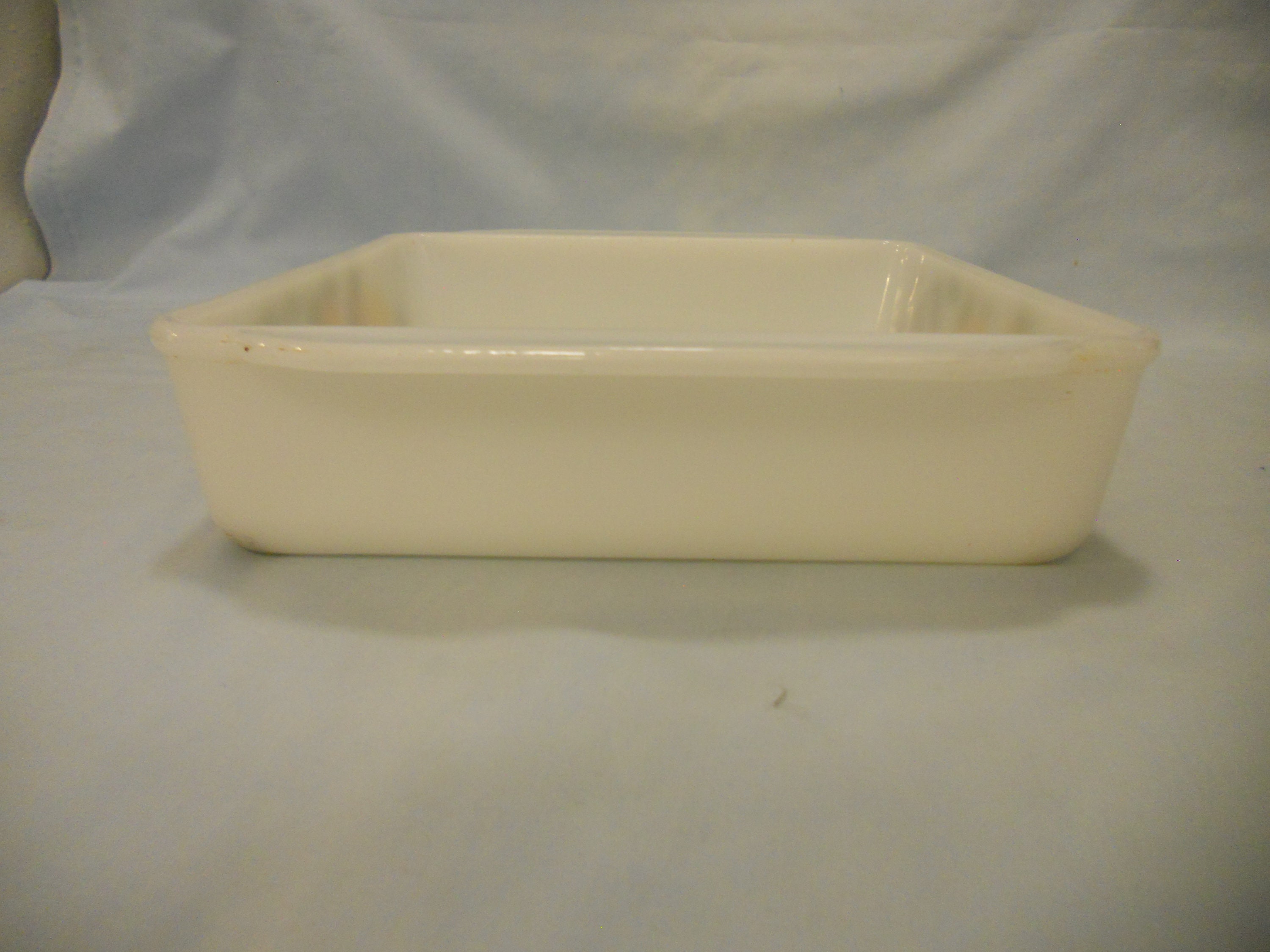 Vintage Fire King 8 Square Casserole Dish Fruit Pattern - Etsy
