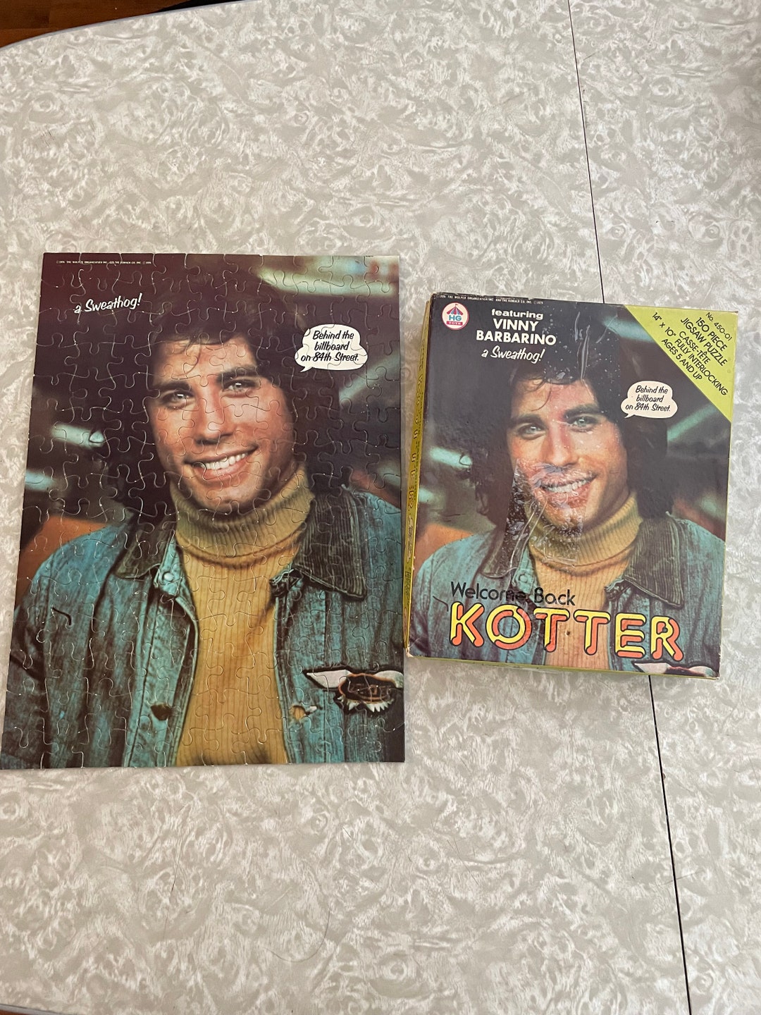 Vinny Barbarino Welcome Back Kotter 150 Pc Jigsaw Puzzle 1976 John ...