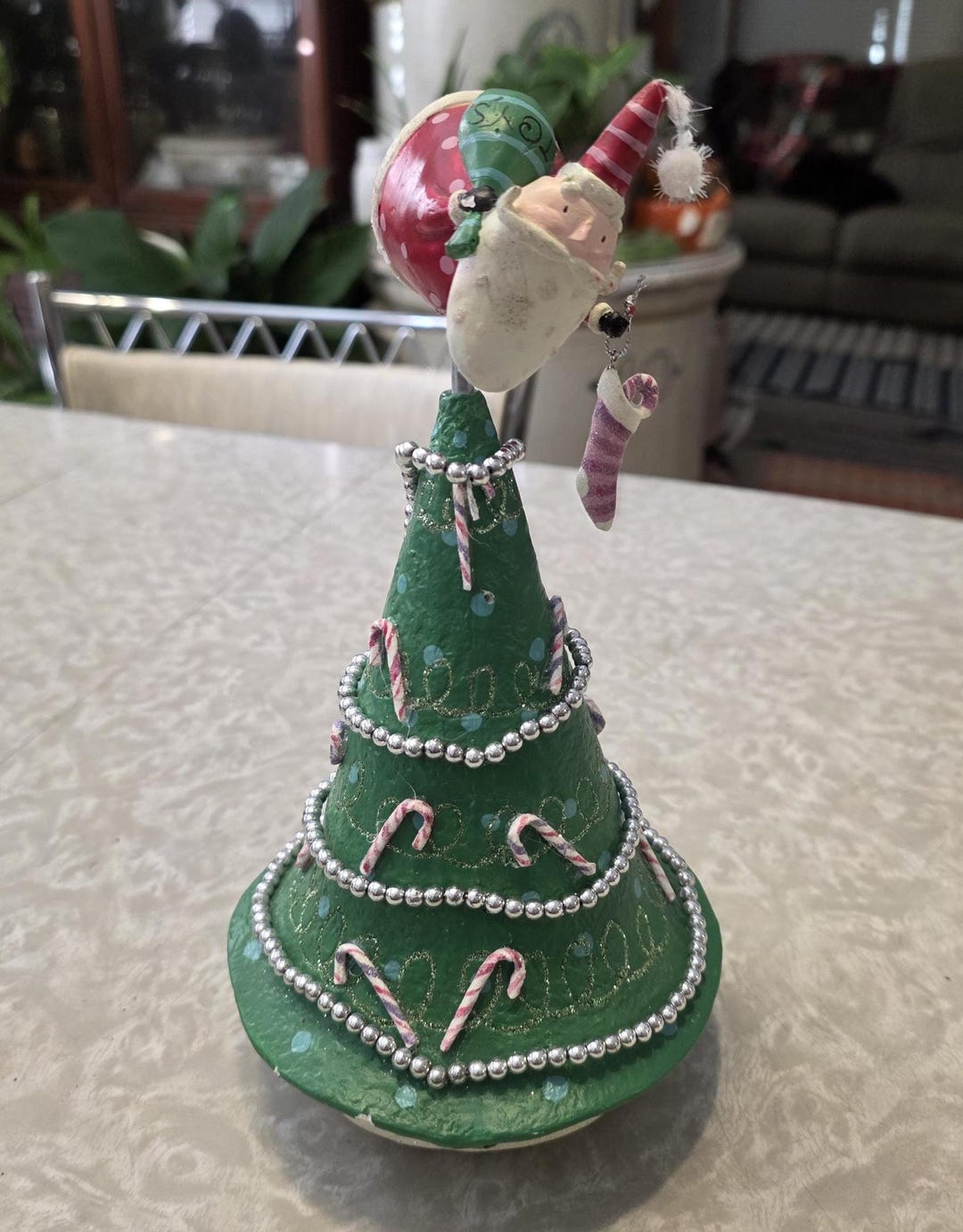 David Walker 2004 Musical Christmas Tree Santa Spins on Top - Etsy