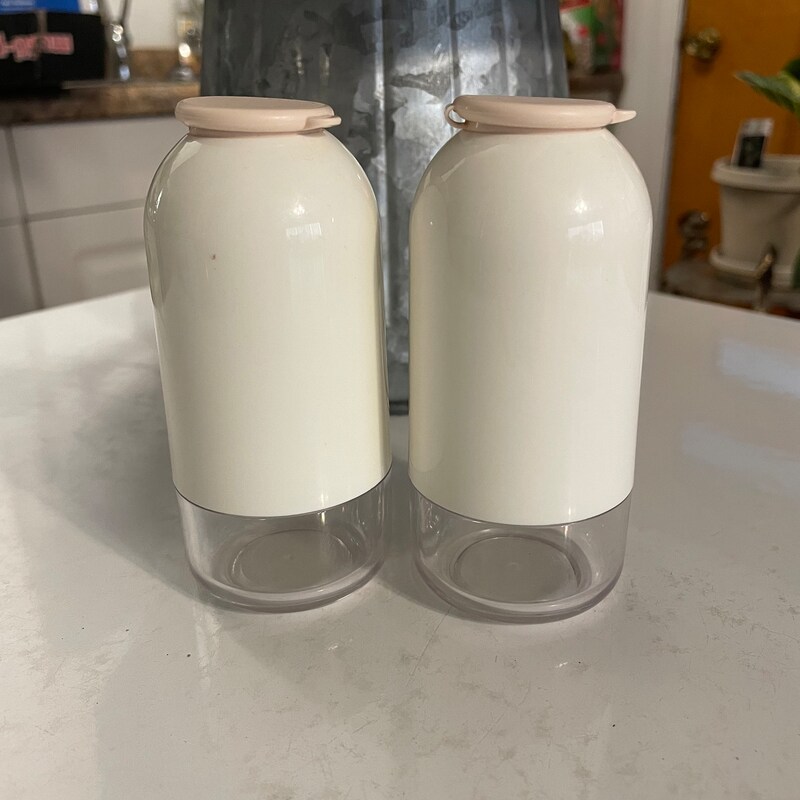 Tupperware Salt and Pepper Shakers - Etsy