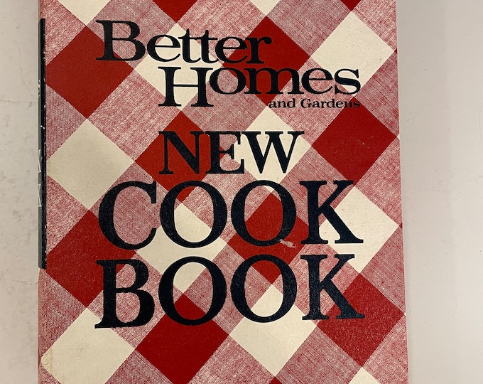 Better Homes and Gardens New Cook Book 1968 Meredith Press Des Moines ...