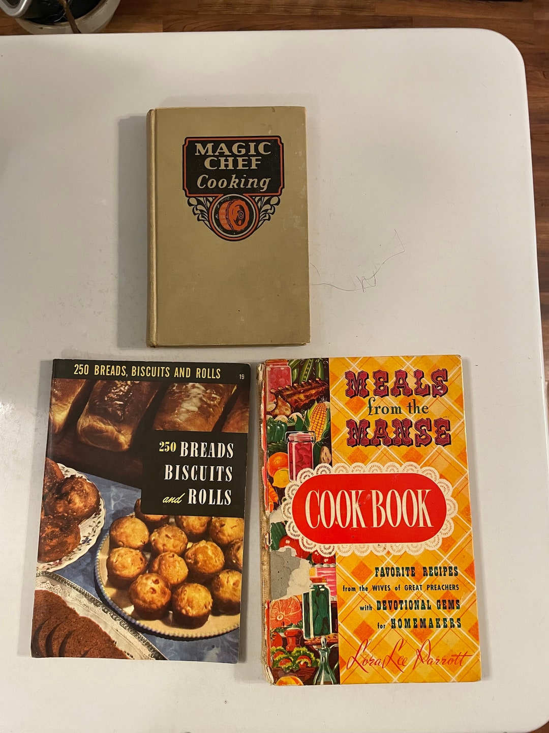 Vintage Cookbook Collection, Magic Chef, Breads Biscuits Rolls, 1936 ...