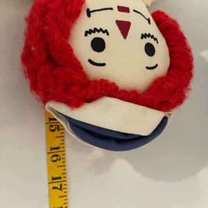 Raggedy Andy Homemade 15-inch Rag Doll No Clothes Only His Hat - Etsy