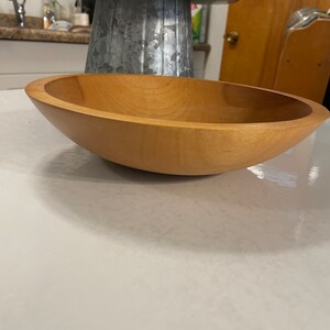 Round Wood Bowl 9-inch Diameter and 2-inch Tall - Etsy