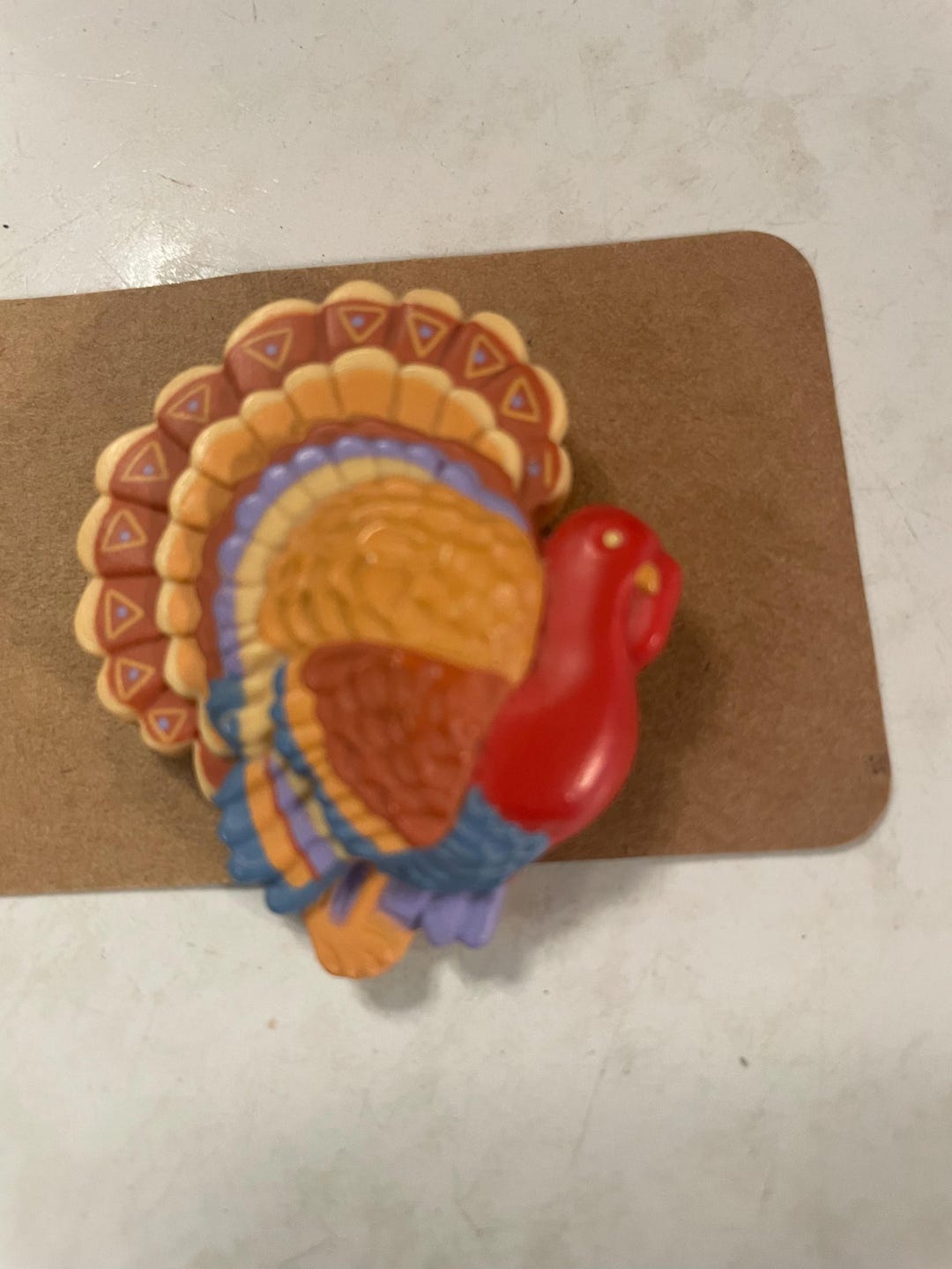Hallmark Thanksgiving Turkey Brooch Pin - Etsy