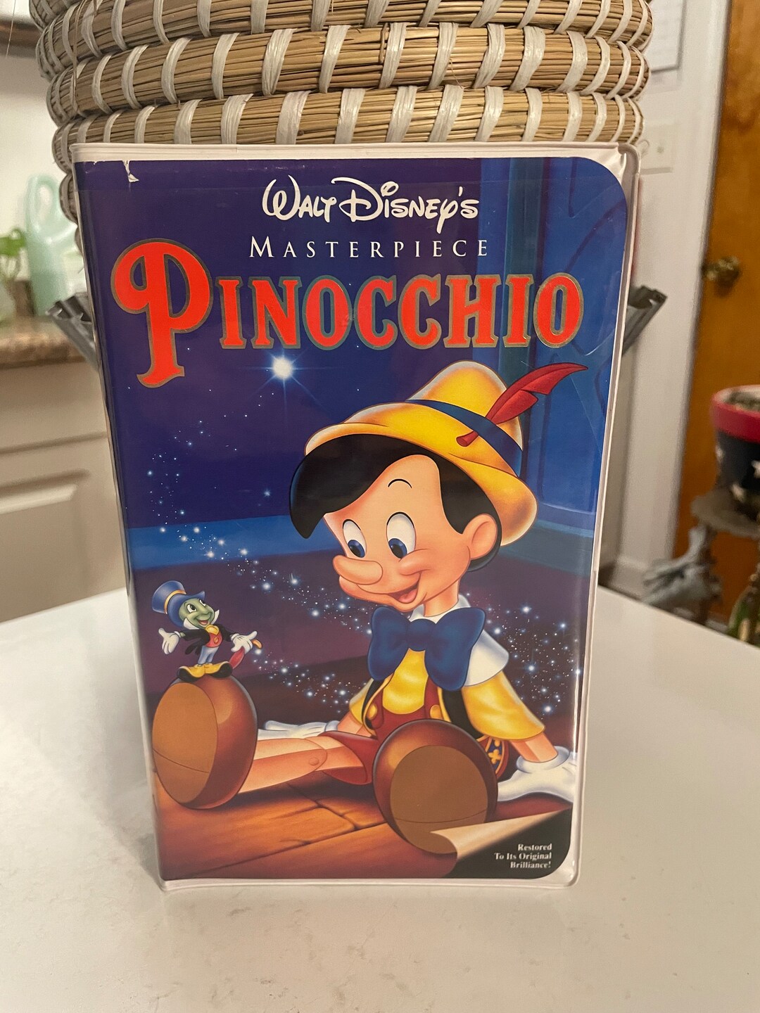 Walt Disney's Pinocchio Movie VHS Masterpiece Collection - Etsy