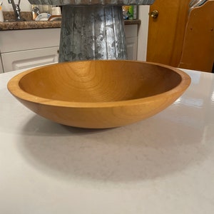 Round Wood Bowl 9-inch Diameter and 2-inch Tall - Etsy