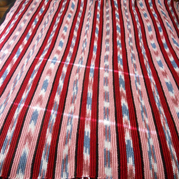 Crochet Aztec Afghan - Etsy