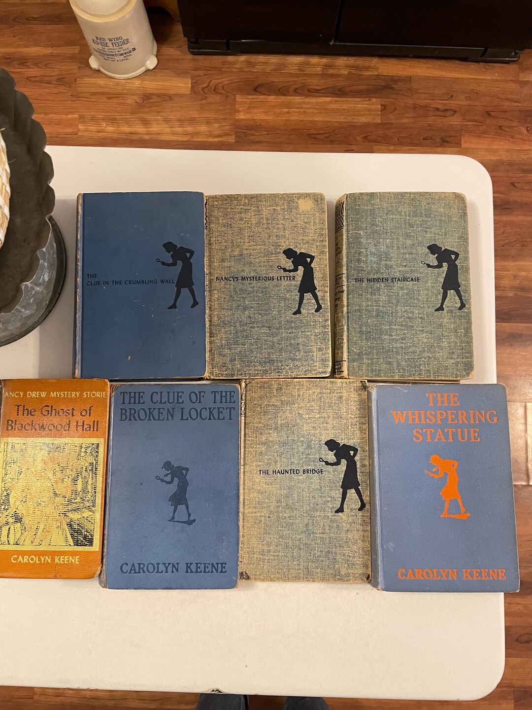 Vintage Nancy Drew Books Hardcover 1930's to 1940's Carolyn Keene ...