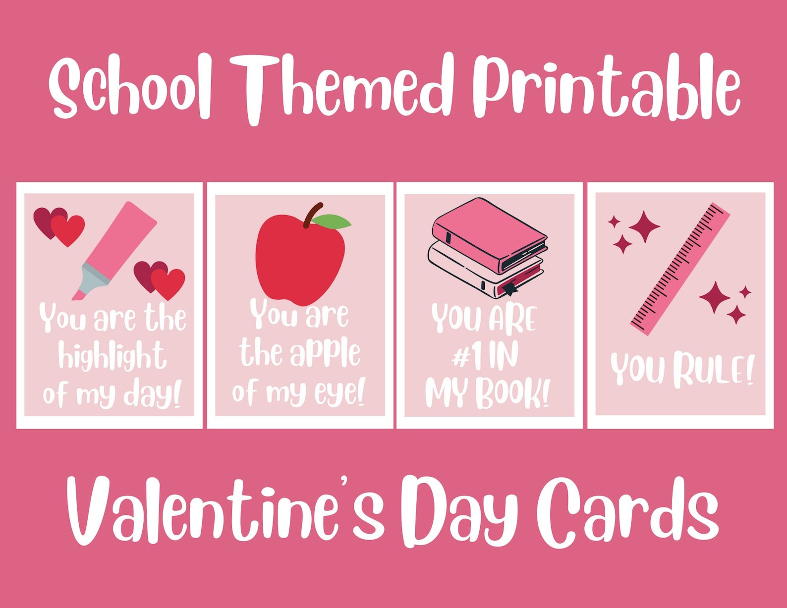 Valentine’s Day | Printable Valentine's Day Cards | Teacher Valentine's ...