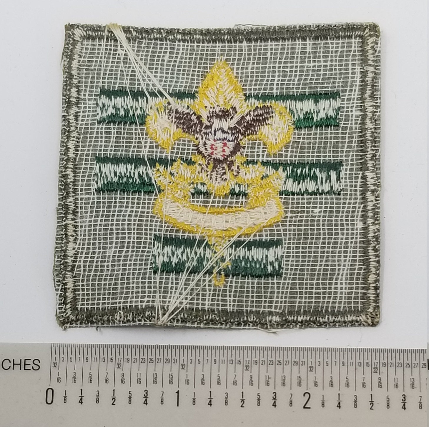 1950s Boy Scout (BSA) Senior Patrol Leader Patch - Gauze Back, Vintage ...
