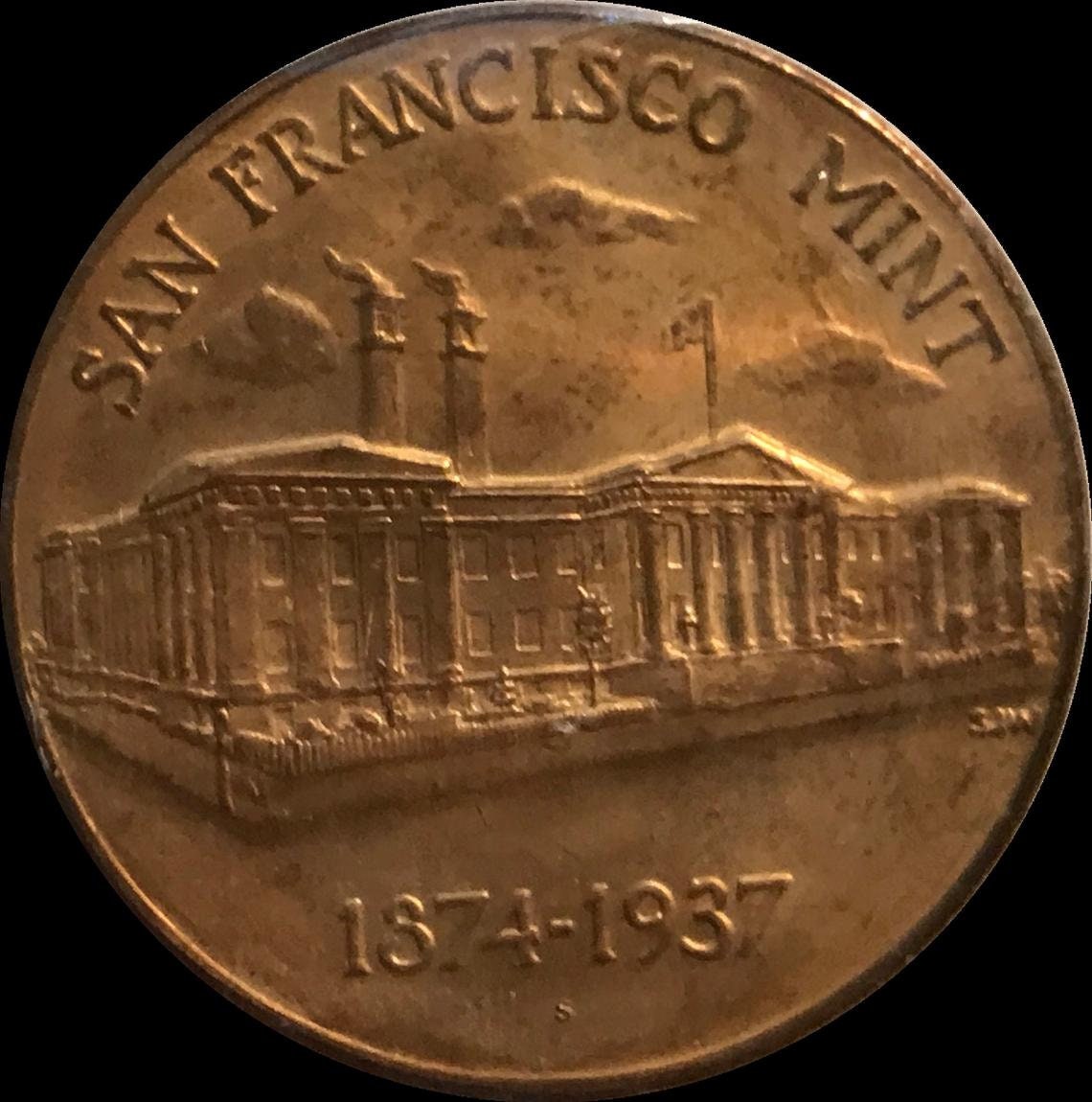 1973 Commemorative San Francisco Mint Medallion - Factory Sealed - Etsy