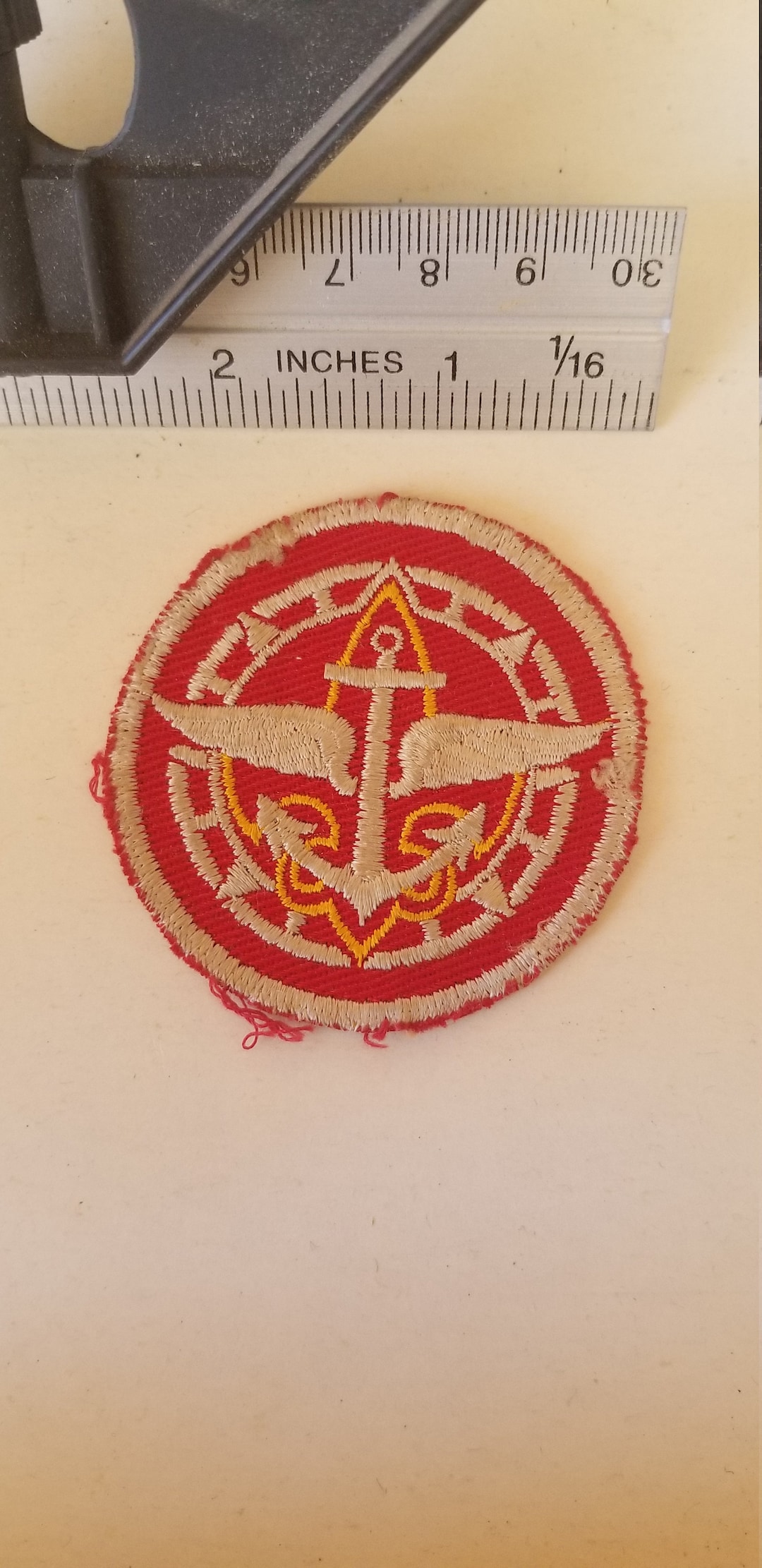 1950s Vintage Boy Scouts of America BSA Compass Anchor Wings Exploring ...