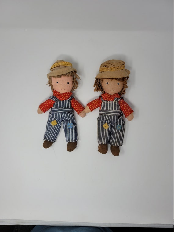 1970s Robby Hobby Holly Hobbie Knickerboker 2 Dolls | Etsy