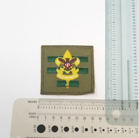 1950s Boy Scout (BSA) Senior Patrol Leader Patch - Ga… - Gem