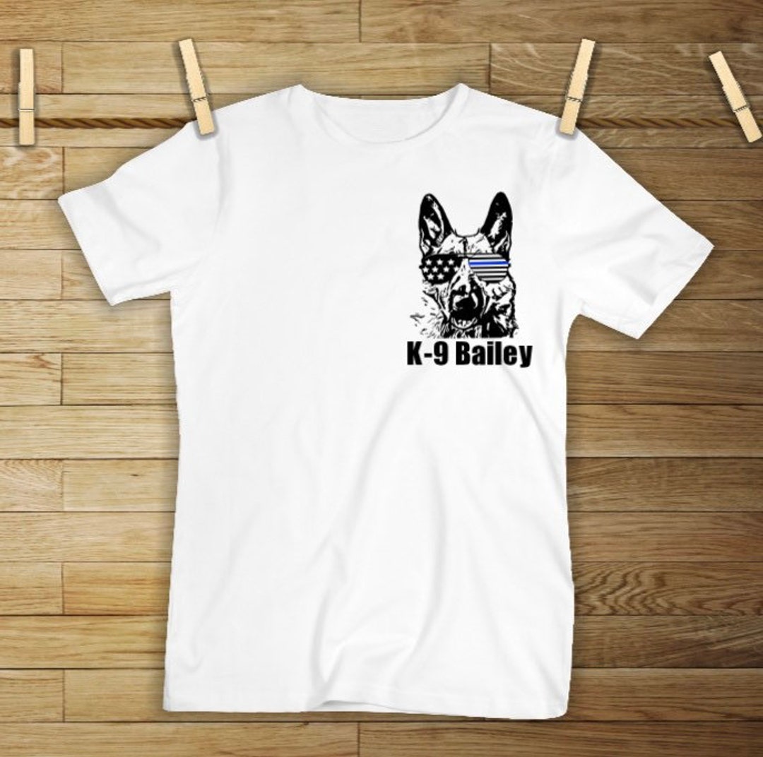 K9 Blue Line Shirt,gift for K9 Handler,k9 Handler Shirt,police Shirt ...