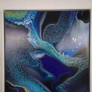 Tangled Clouds Large Original Hand Made Artwork by Molly's Artistry 24 ...