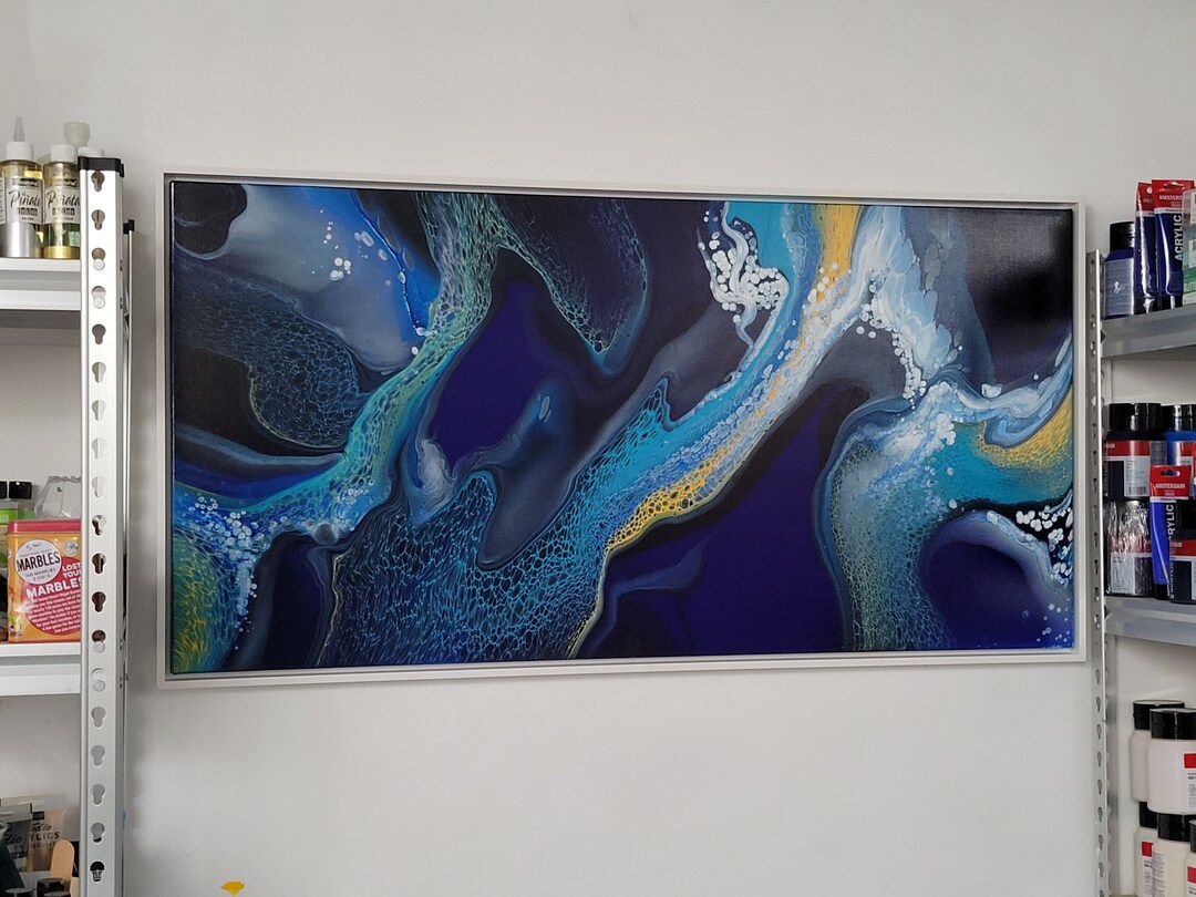 Tangled Clouds Large Original Hand Made Artwork by Molly's Artistry 24 ...