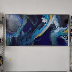 Tangled Clouds Large Original Hand Made Artwork by Molly's Artistry 24 ...