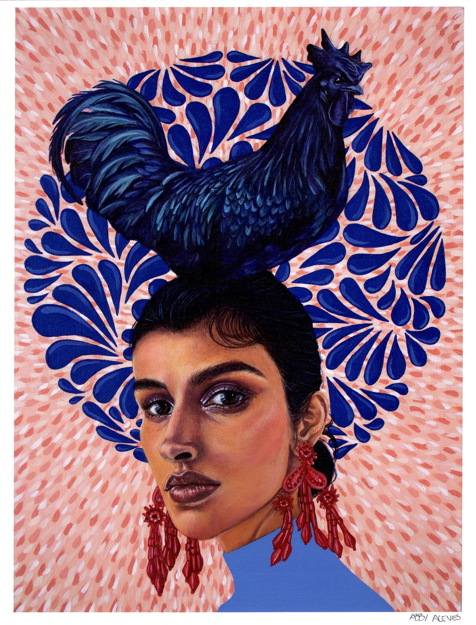 El Gallo - Print, Mexican Art, La Lotería - Etsy