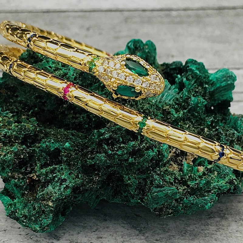 Snake Bracelet - Etsy