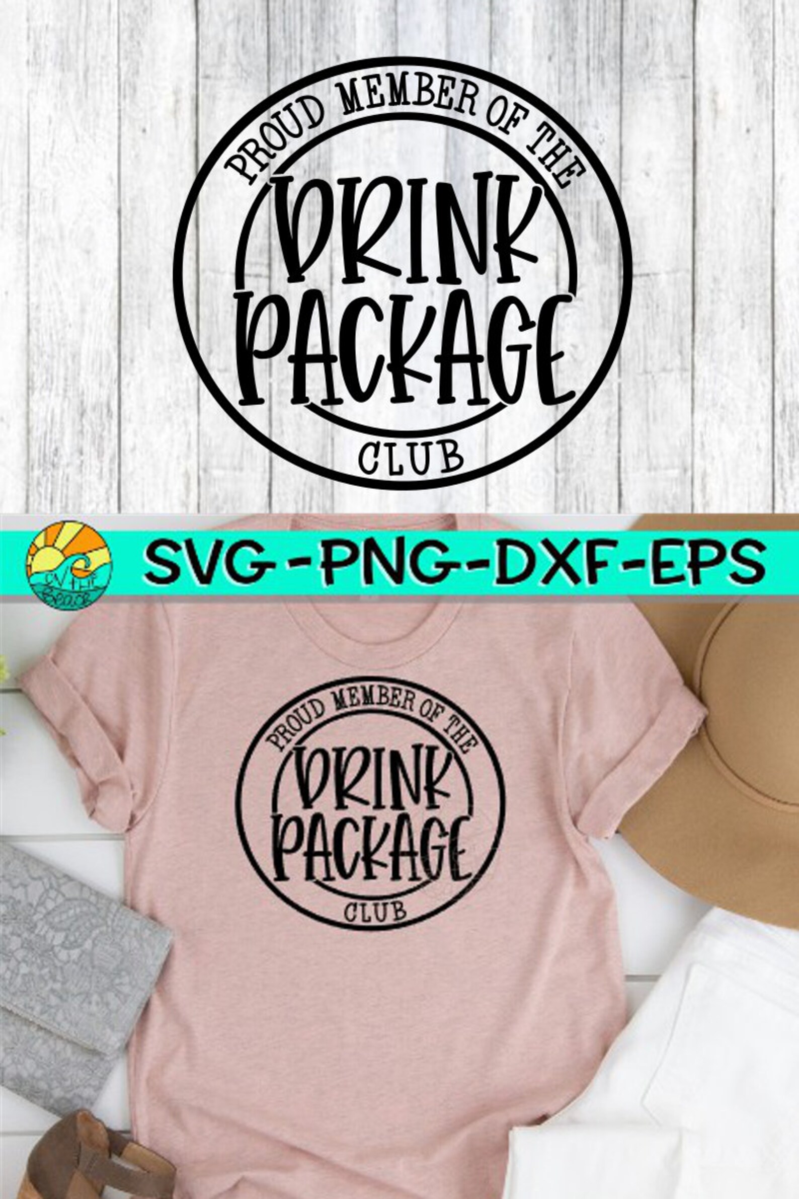 Drink Package, Drink Package Svg, Proud Member of the Drink Package ...
