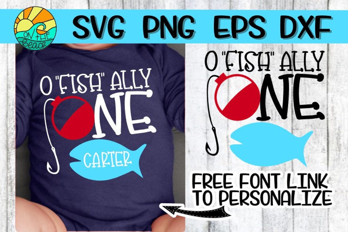 O FISH Ally One O FISH Ally One Svg Fish Svg Officially One | Etsy