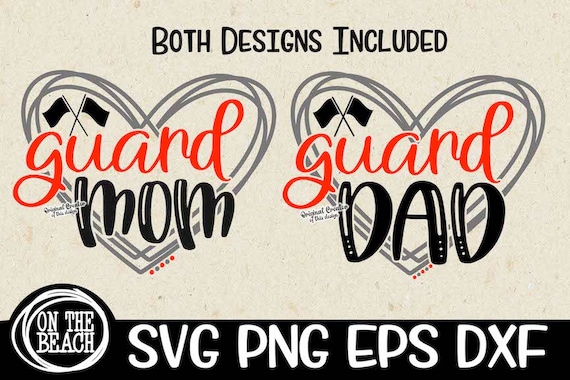 Guard Mom Guard Dad Guard Mom Svg Guard Dad Svg Band Svg Flag | Etsy
