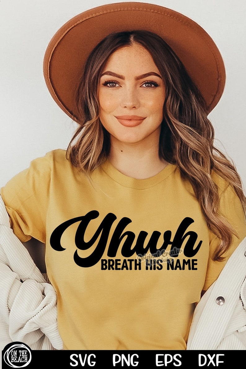 Yhwh Breath His Name SVG Faith Svg Religious Svg Mug Tumbler - Etsy