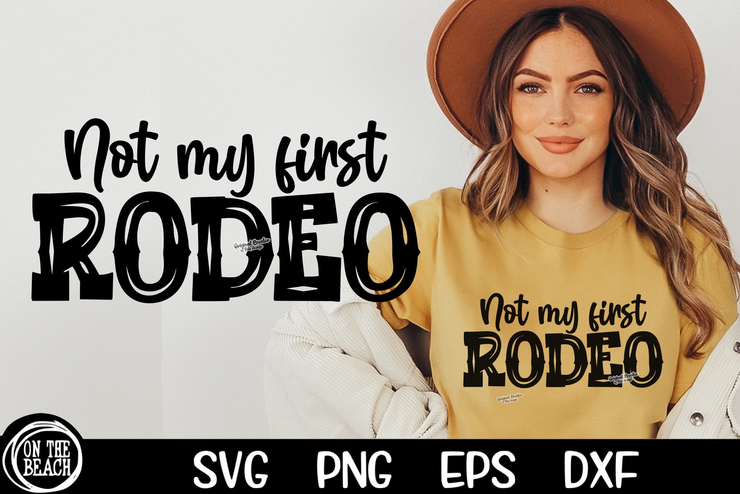 Not My First Rodeo Svg Cowgirl Svg Cut File Printable - Etsy