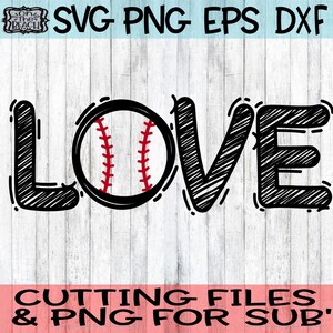 LOVE, LOVE Svg, Baseball Svg, Baseball Life Svg, Baseball Mom, Baseball ...