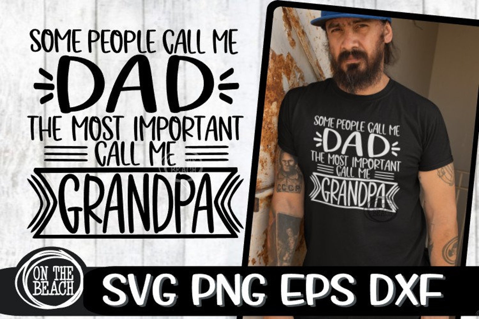 Grandpa SVG Dad Grandpa Svg Most Important People Svg - Etsy