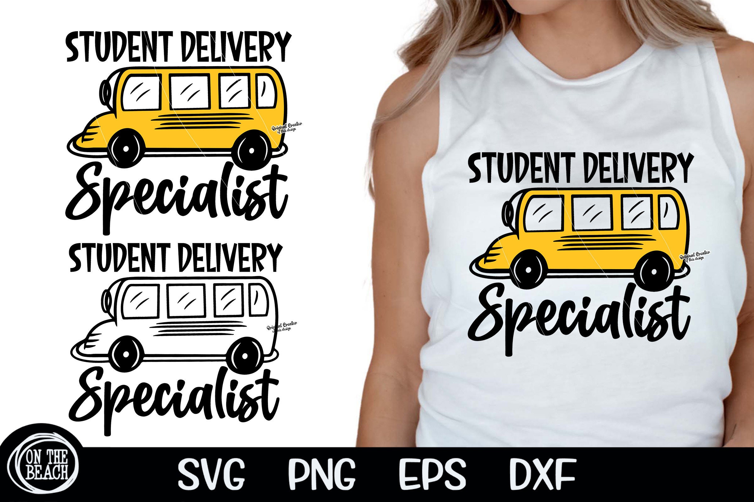 Student Delivery Specialist Svg Bus Driver Svg Png Sublimation - Etsy