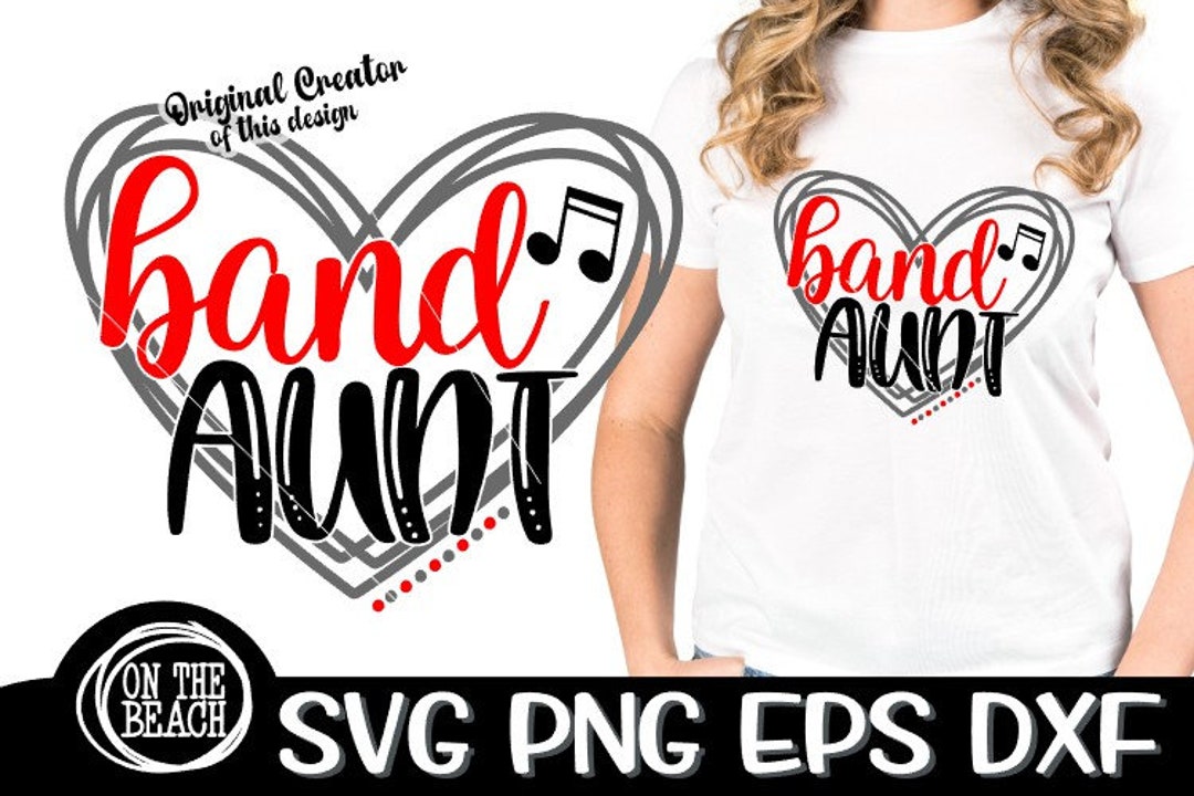 Band Aunt Band Aunt Svg Band Svg Aunt Aunt Svg Friday Night Friday ...
