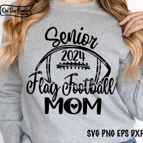 Flag Football Mom Svg - Etsy
